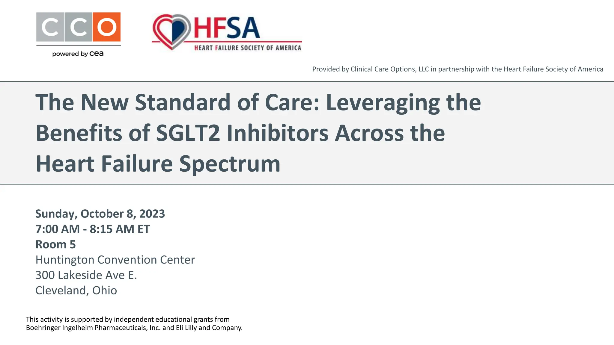 The New Standard of Care__Leveraging the Benefits of SGLT2 Inhibitors ...