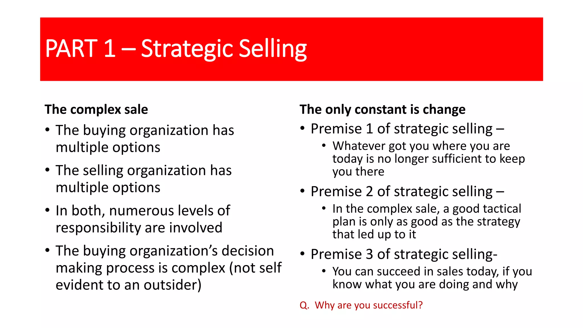 The new Strategic Selling | PPTX