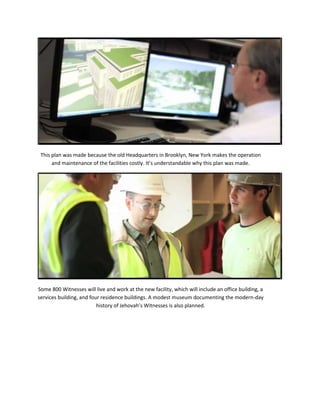 The new watchtower of jw headquarters | DOCX