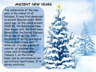The new year | PPTX