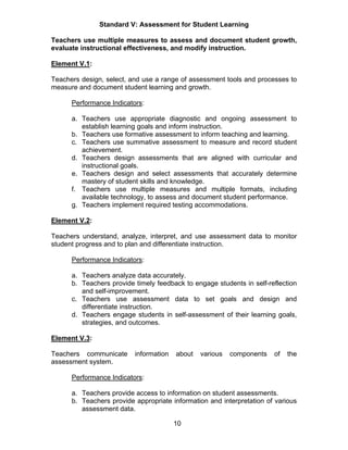 The new york teaching standards | PDF