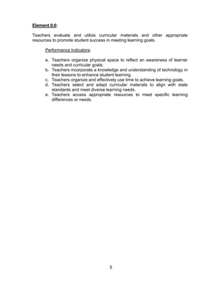 The new york teaching standards | PDF