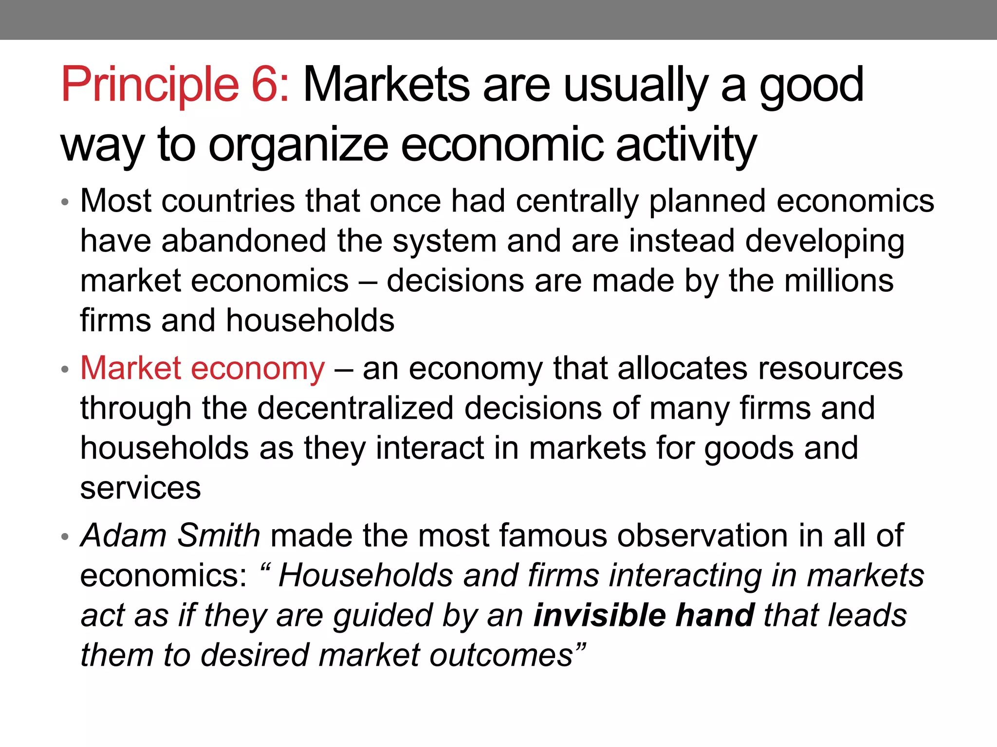 Principles 5-7 of economics | PPT