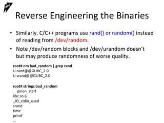 Much ado about randomness. What is really a random number? | PPT