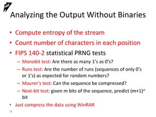 Much ado about randomness. What is really a random number? | PPT