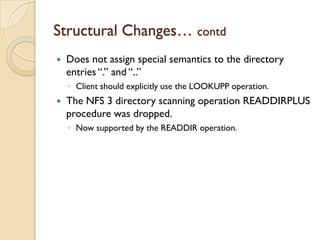 The NFS Version 4 Protocol | PDF
