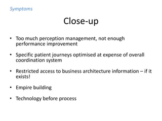 The NHS and Business Architecture 5.0 | PDF