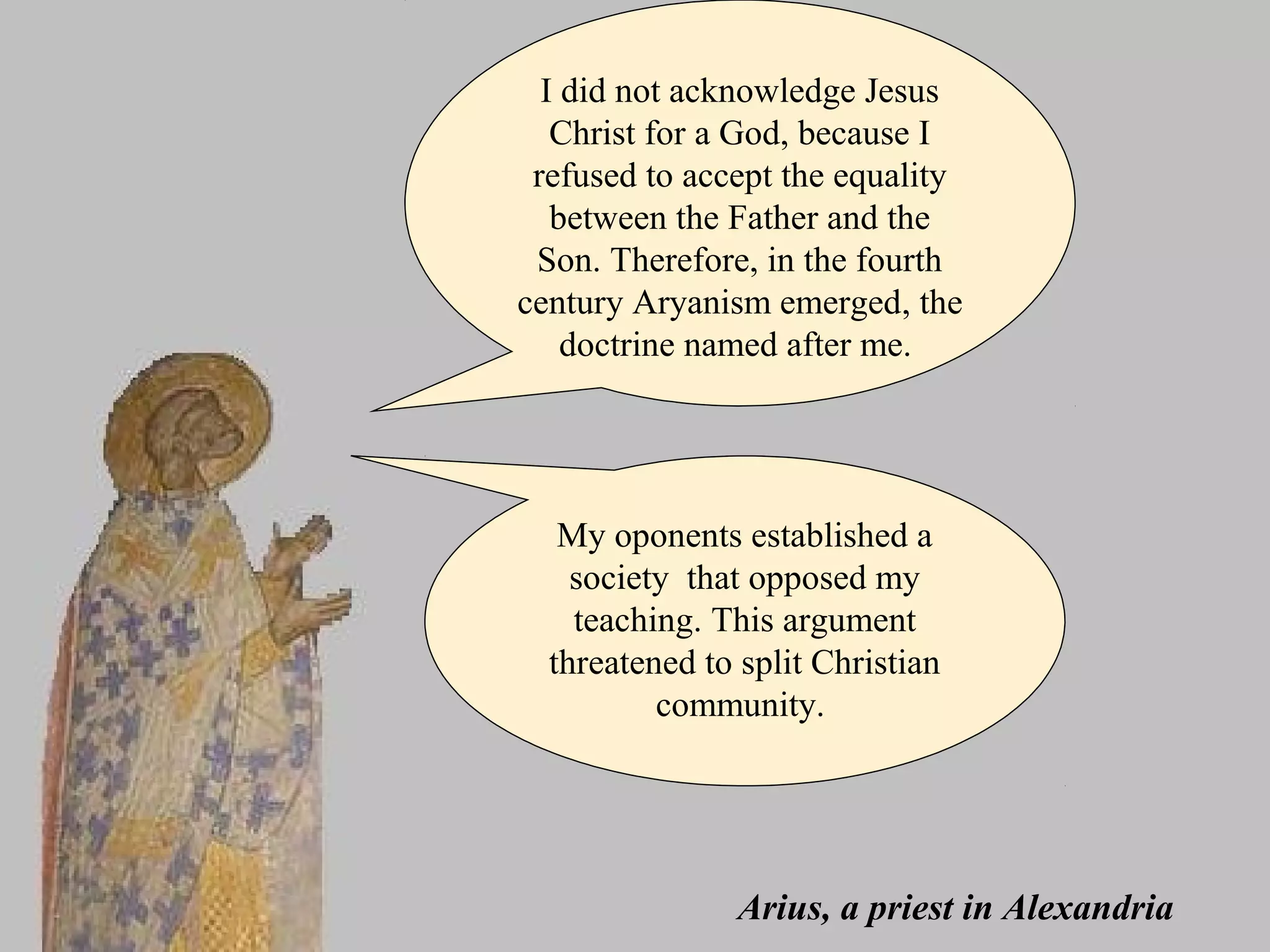 The nicaea council and aryanism | PPT
