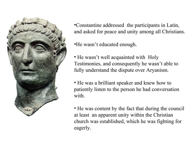 The nicaea council and aryanism | PPT