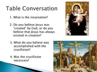 The Nice Creed: Class #3 | PPTX | Christianity | Religion & Spirituality