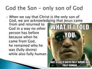 The Nice Creed: Class #3 | PPT