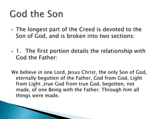 The Nicene Creed Class #3 | PPTX