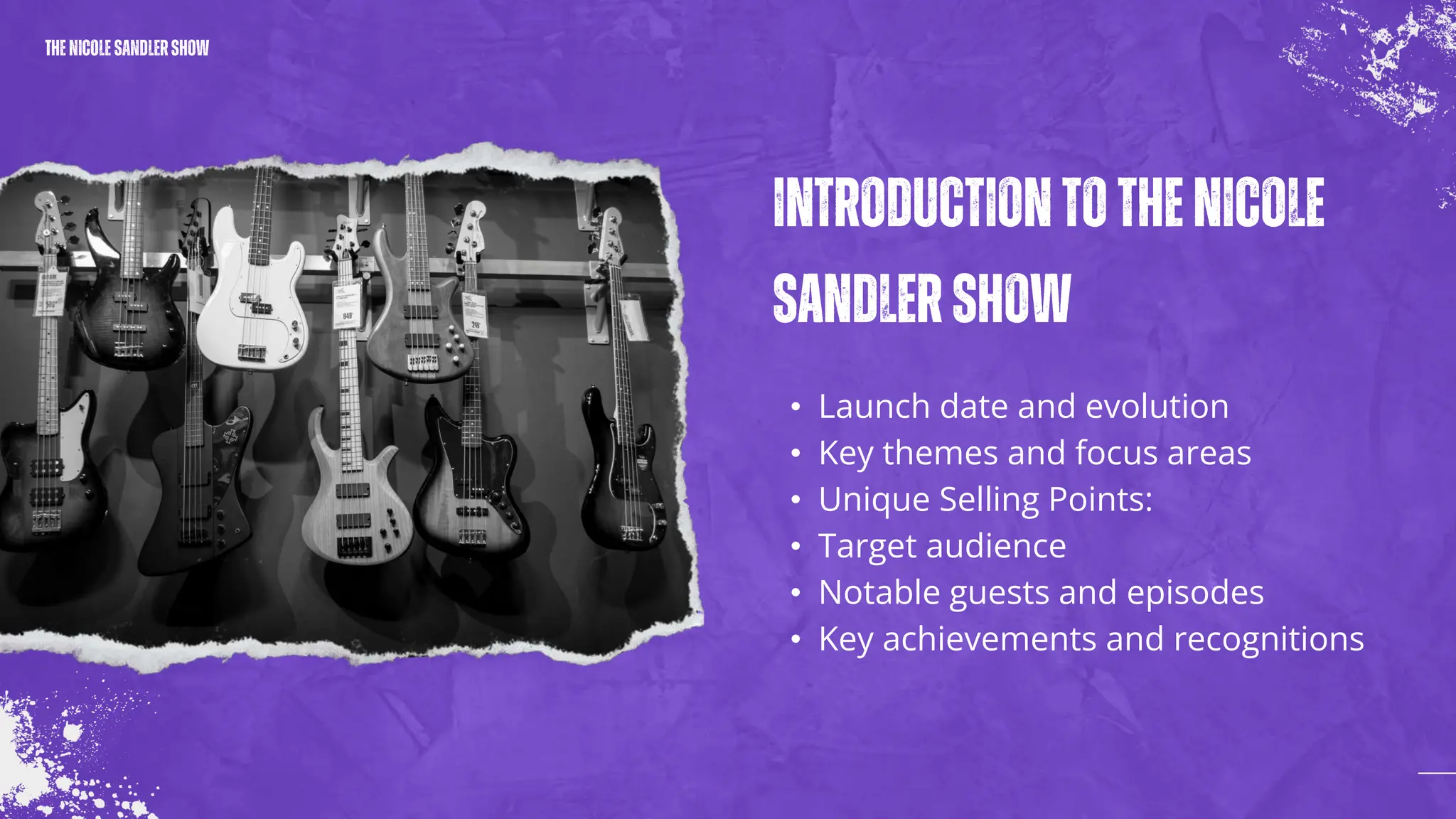 The Nicole Sandler Show Insights on the Mark & Brian Show | PPTX