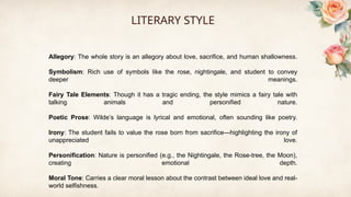 The Nightingale and The Rose: Idealism and Irony | PPTX