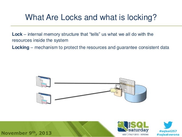 The nightmare of locking, blocking and deadlocking. SQLSaturday #257,…