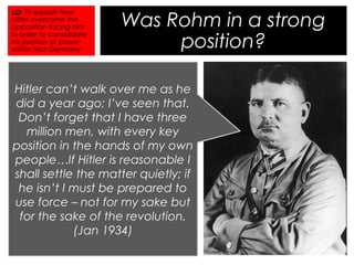 The Night of the Long Knives | PPT