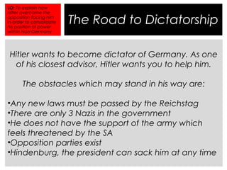 The Night of the Long Knives | PPT