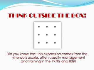 The Nine Dots Puzzle | PPTX