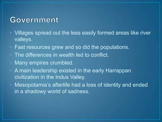 The nine building blocks of civilization | PPTX
