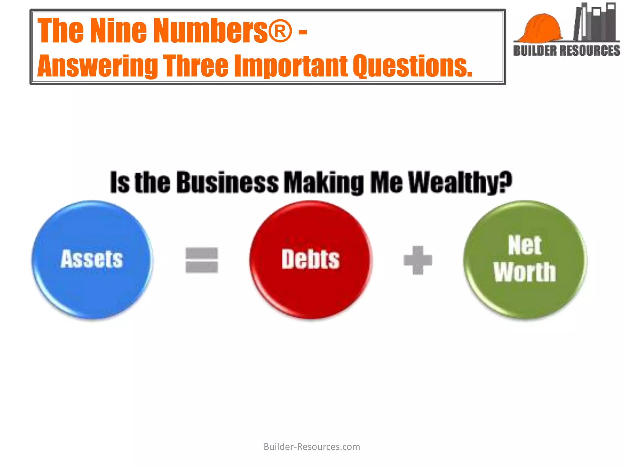 The Nine Numbers™ You Need to Know for Business Success | PPTX