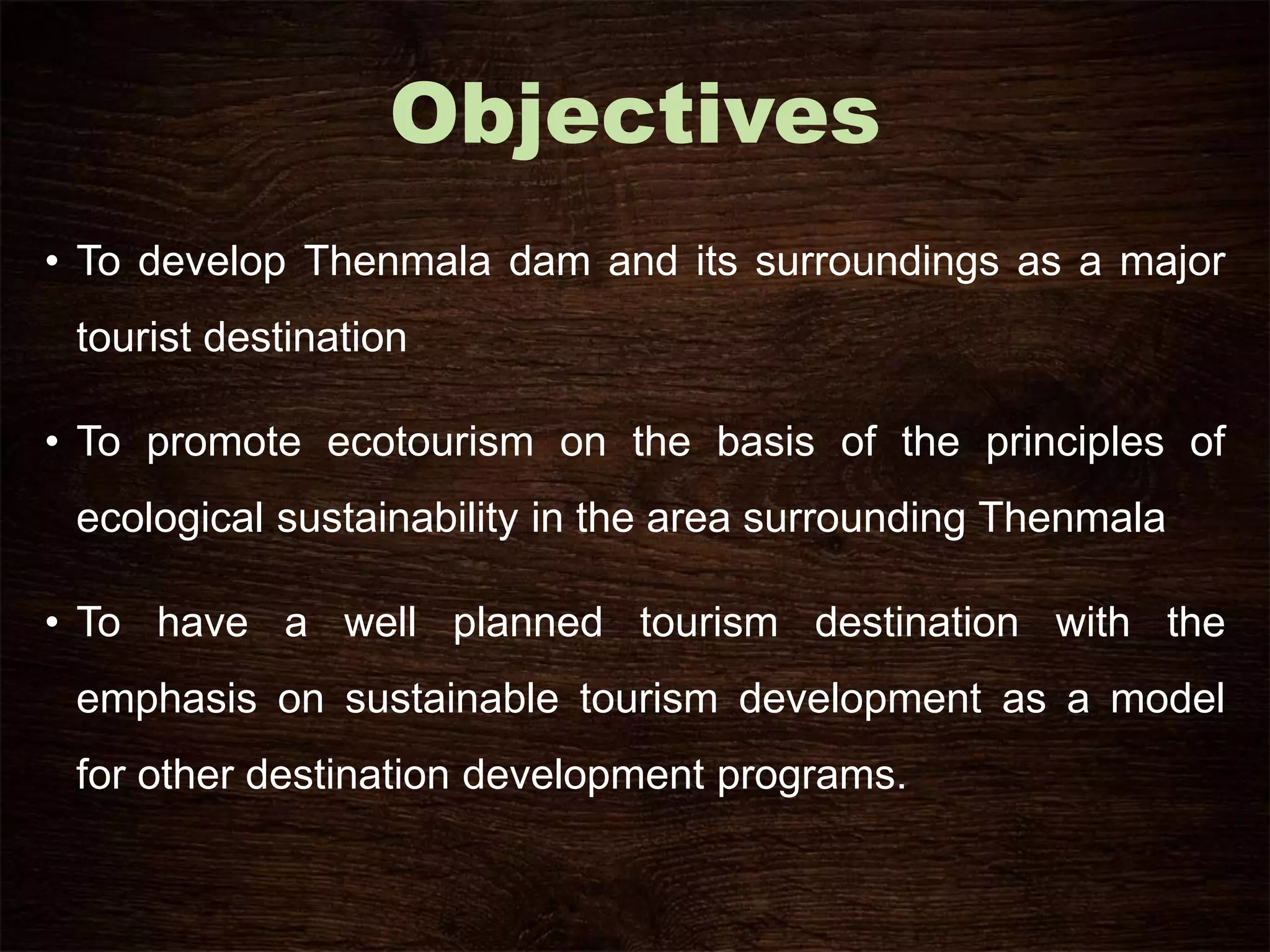 Thenmala Ecotourism Project | PPTX