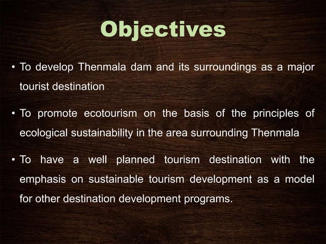 Thenmala Ecotourism Project | PPTX | Travel Locations | Travel