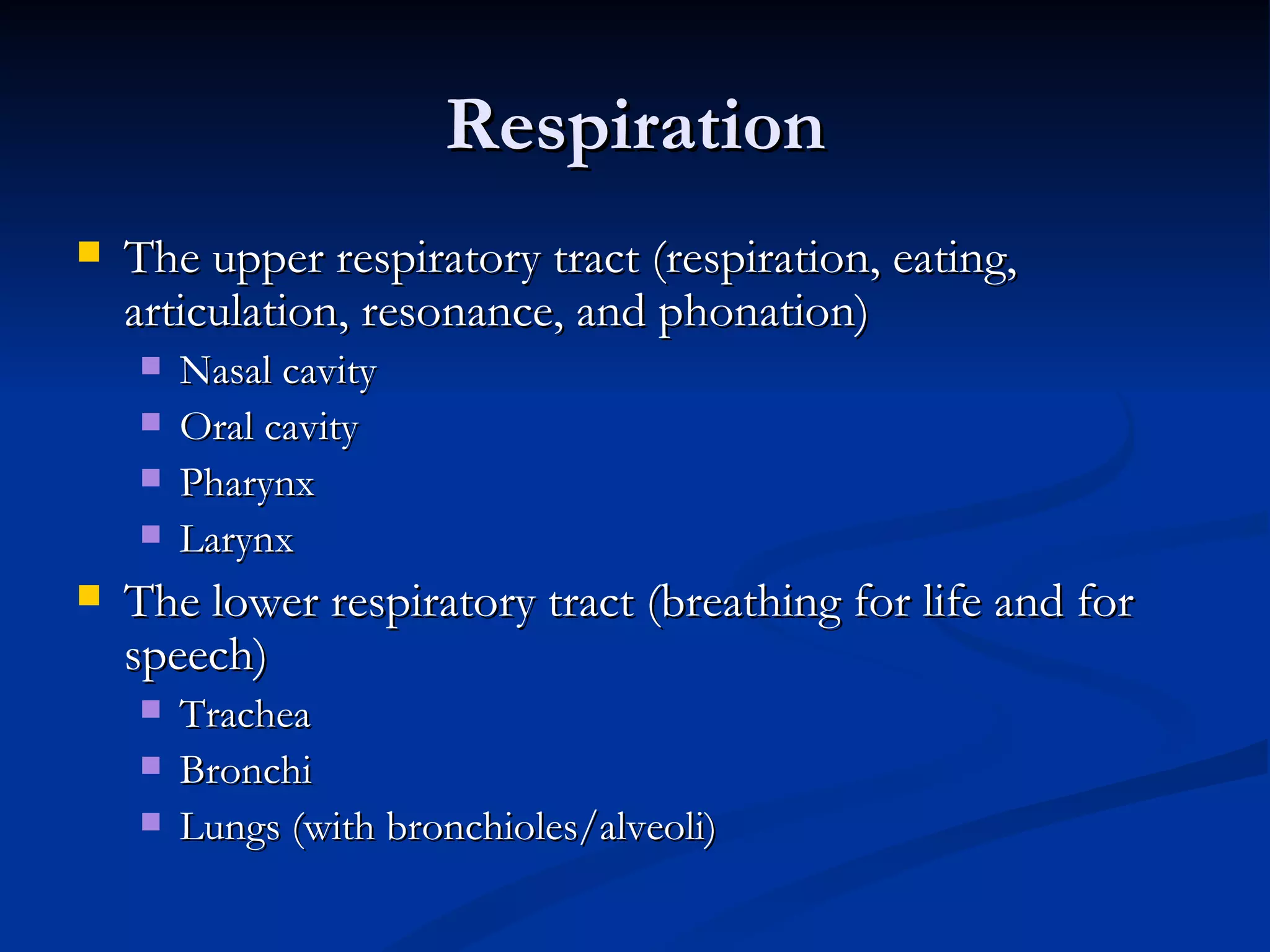 The Normal Voice Respiration Slidecast | PPT
