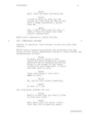'The noise' original screenplay | PDF
