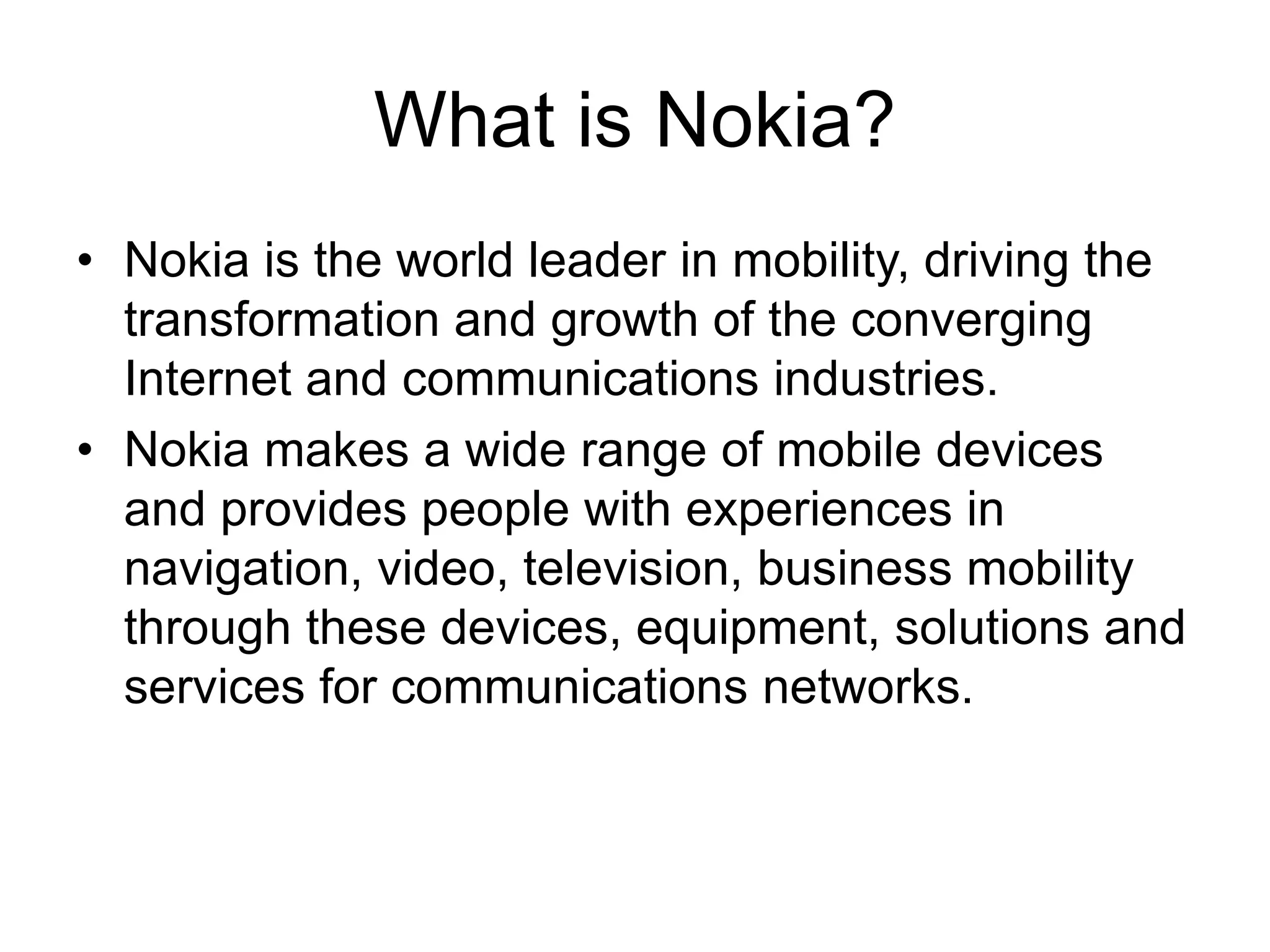 The Nokia case.ppt