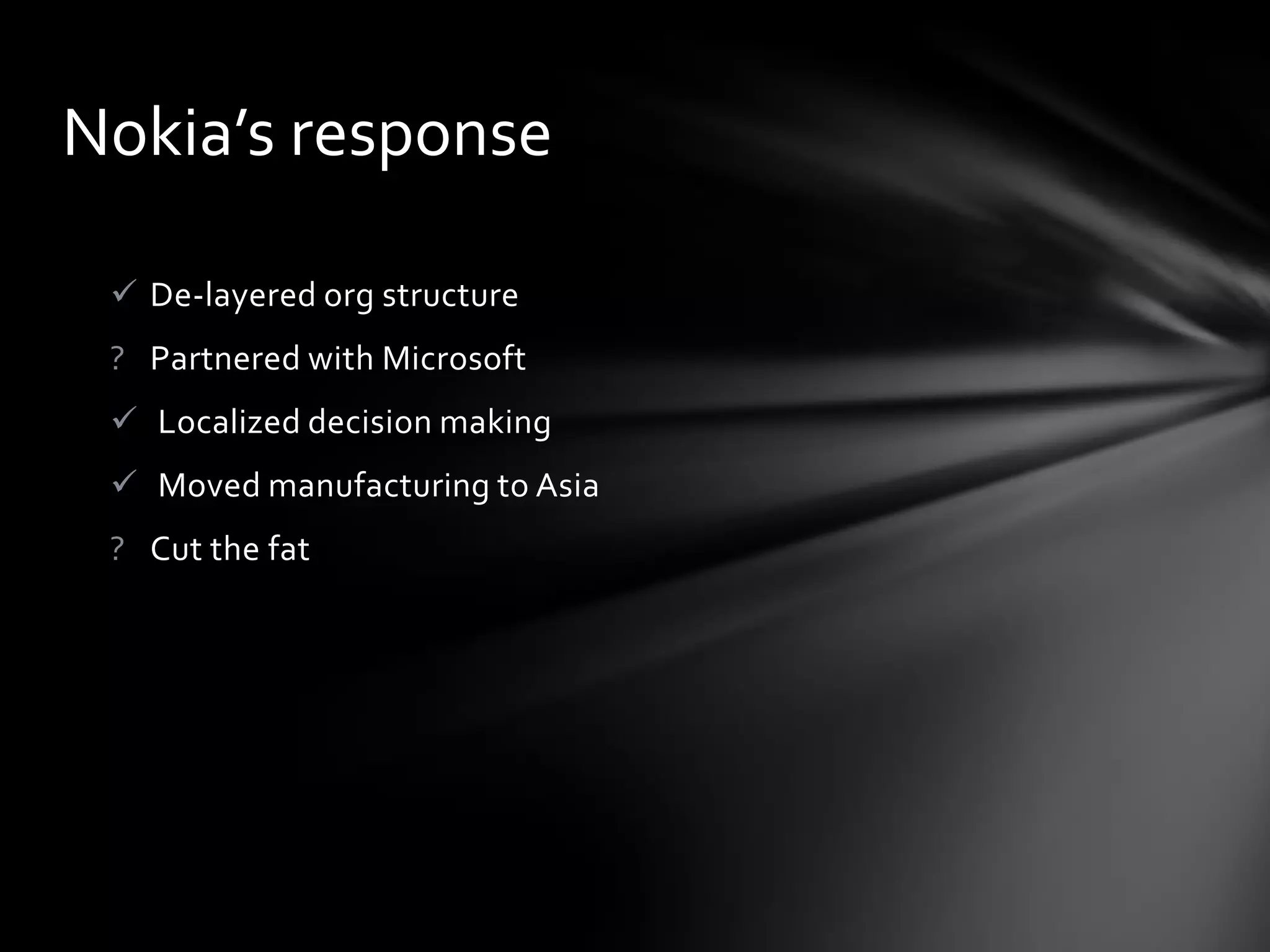 The nokia story | PPT