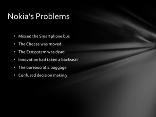 The nokia story | PPT