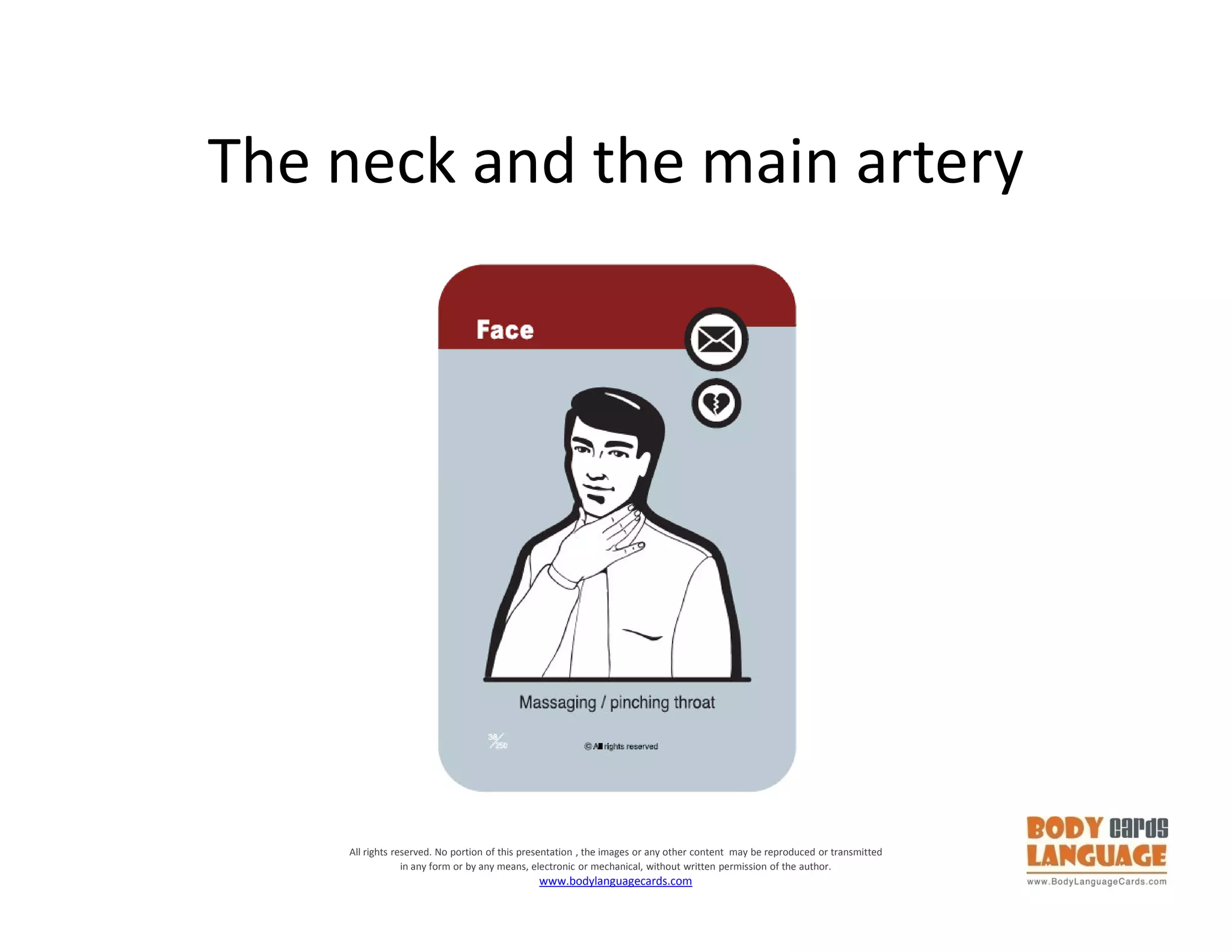The non verbal communication made by the body language cards | PDF
