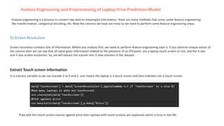Laptop Price Prediction system | PPTX