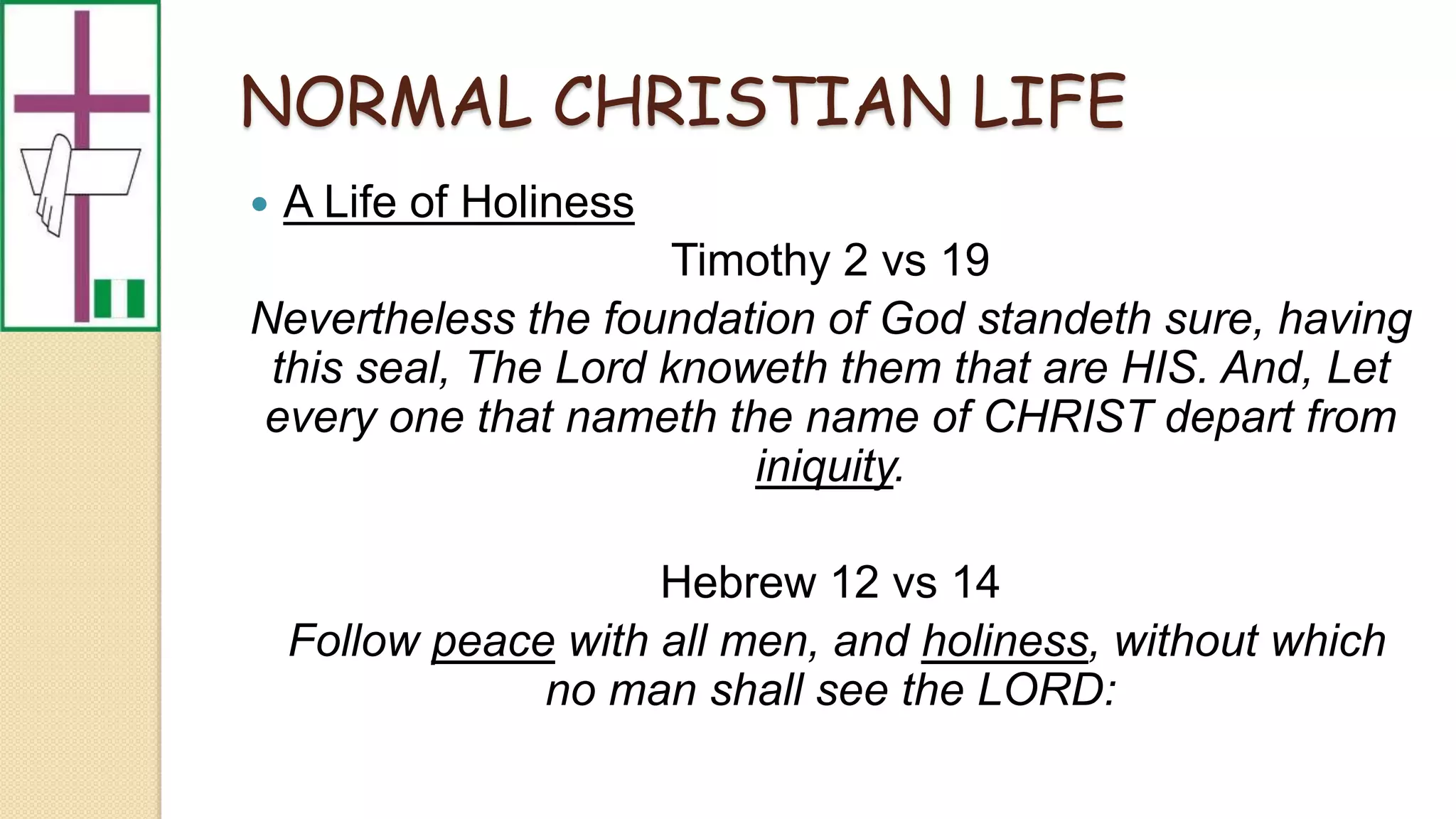 THE NORMAL CHRISTIAN LIFE.pptx