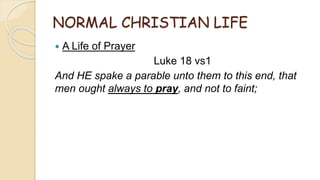 THE NORMAL CHRISTIAN LIFE.pptx
