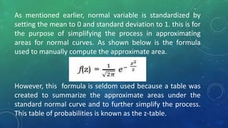The normal distribution and its properties.pptx