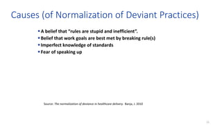 The Normalization of Deviance | PPTX