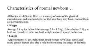Maternal and child health. The normal new born.pptx