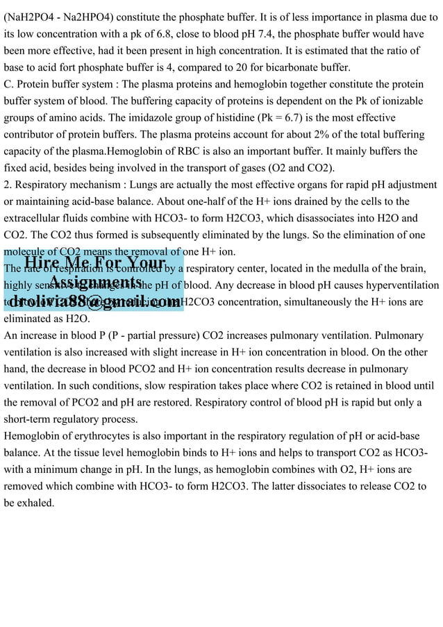 The normal pH of the blood is maintained the narrow range of 7.35-7..pdf