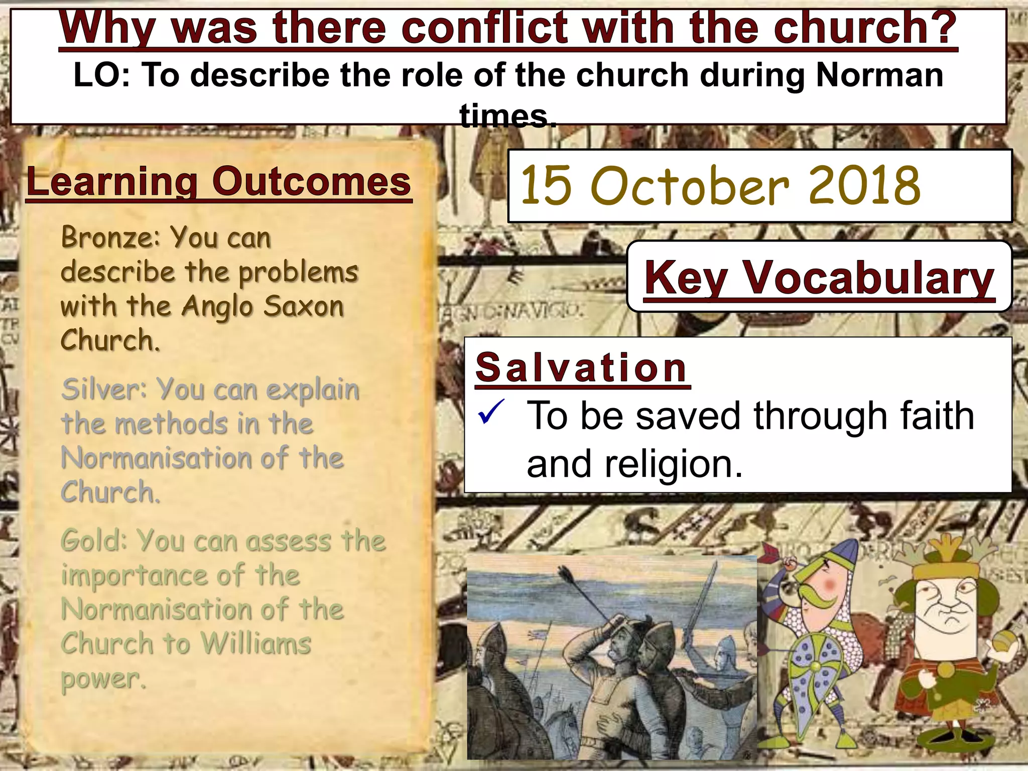 The Norman Church Conflict | PPTX