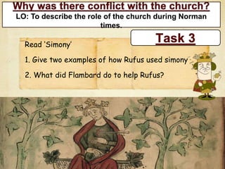 The Norman Church Conflict | PPTX