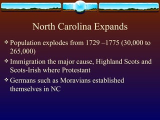The North Carolina Colony | PPT
