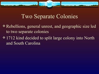 The North Carolina Colony | PPT
