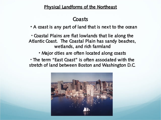 Southeast And Northeast States And Capitals