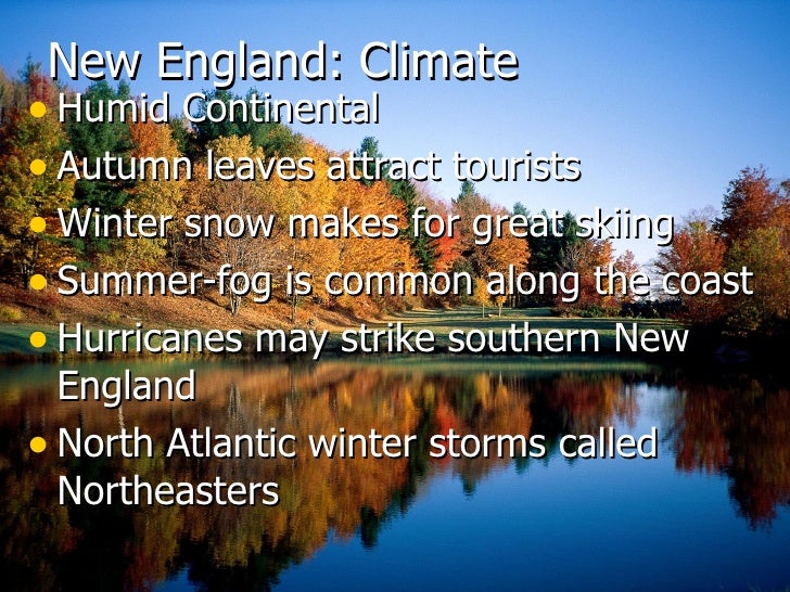 The northeastern united states