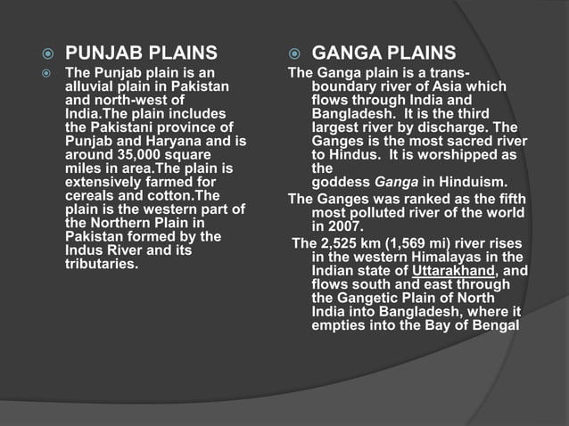 The northern plains ppt | PPTX | Asia Travel | Travel Locations