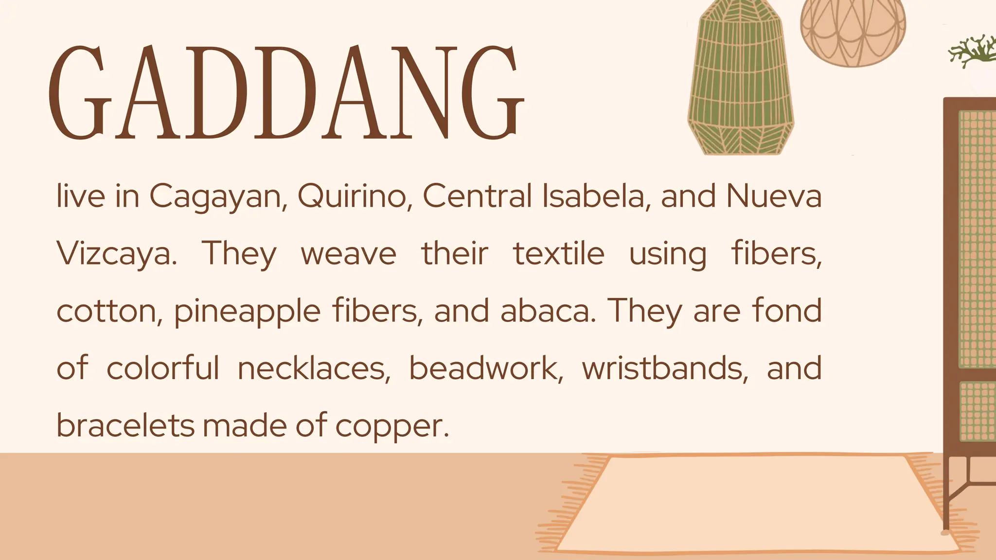 North Stars of Luzon (Highlands Luzon Arts and Crafts).pptx