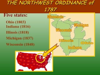 The northwest ordinance of 1787 | PPT