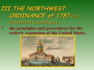 Orderly Expansion of the West | PPT