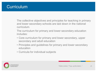 The norwegian school system | PPTX
